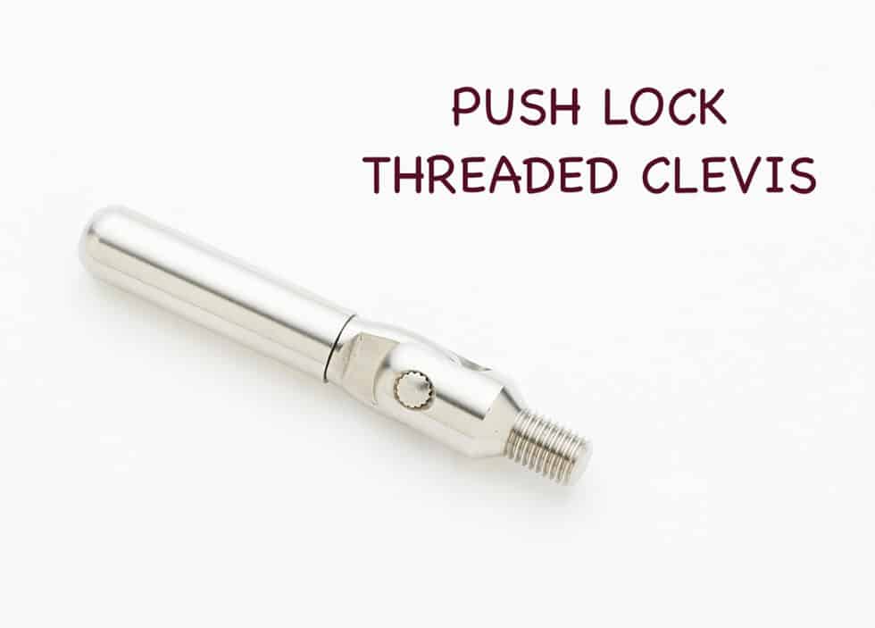 Push Lock Threaded Clevis - The Blair Corporation