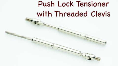 Push Lock Tensioner with Threaded Clevis - The Blair Corporation